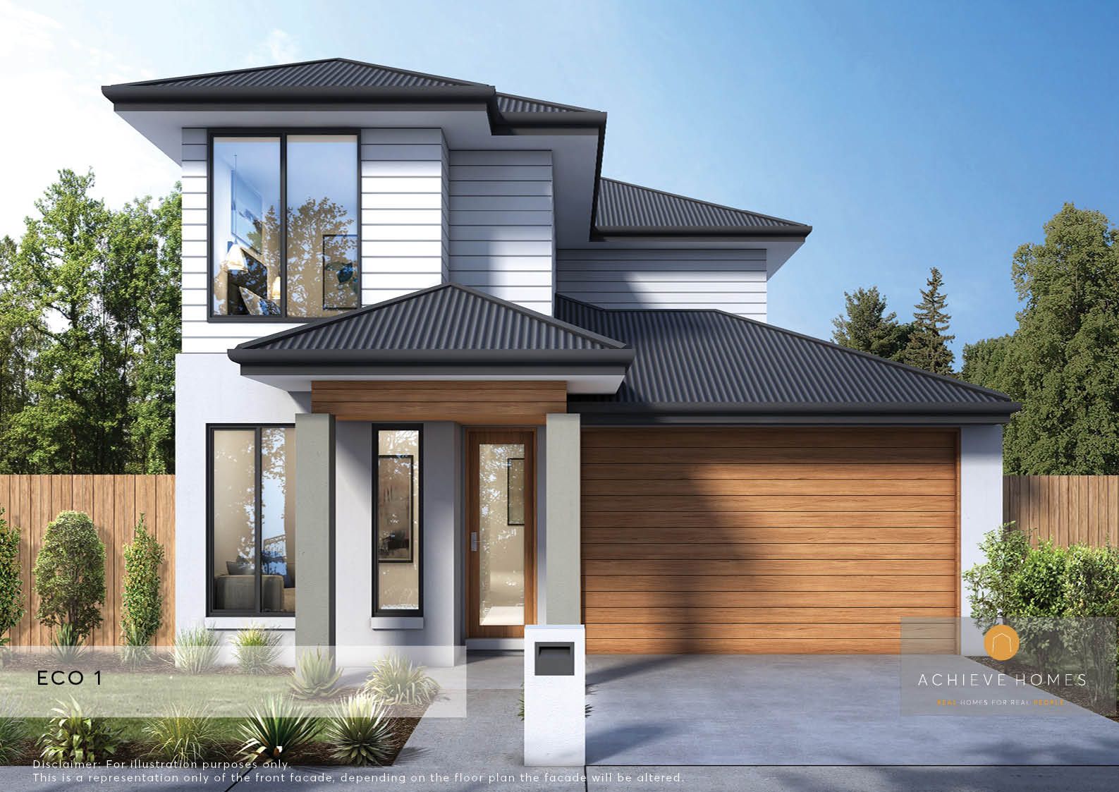 Muscat 22 by Achieve Homes, VIC - from $287,300 - Floorplans, Facades ...