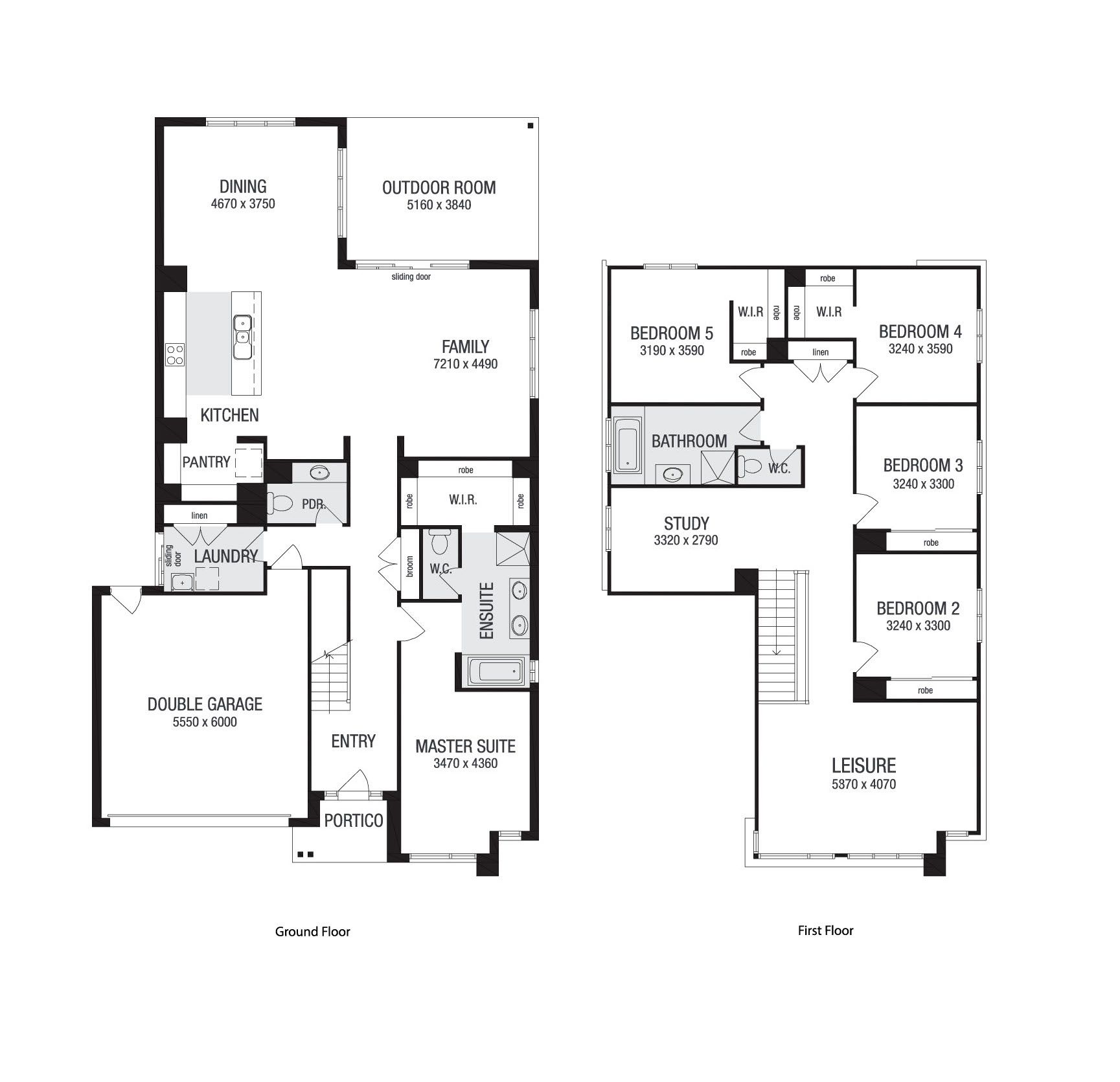 Brookwater 38 House Plans & Designs - Knockdown Rebuild - iBuildNew