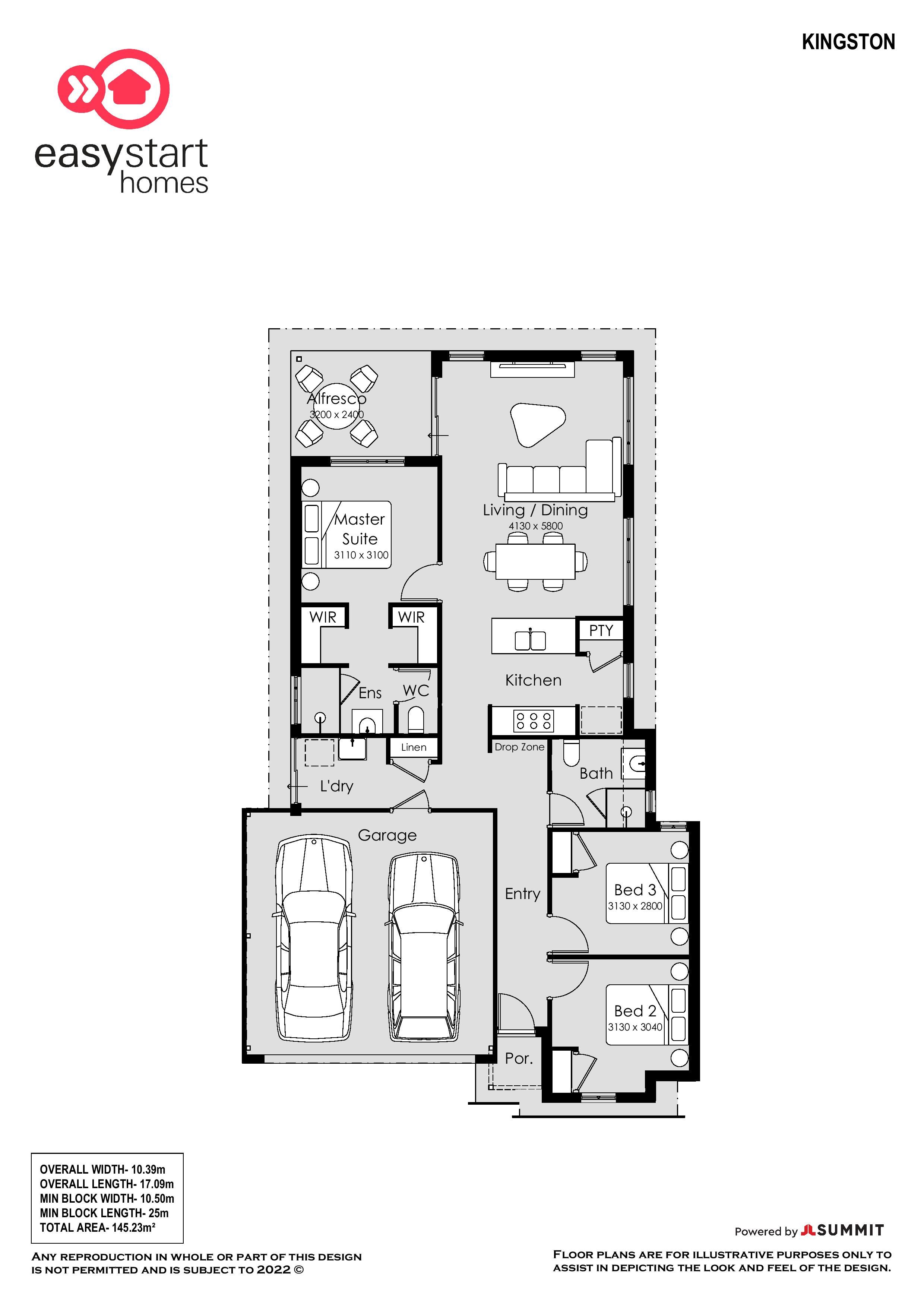 Kingston by Easystart Homes, WA - from $245,800 - Floorplans, Facades ...