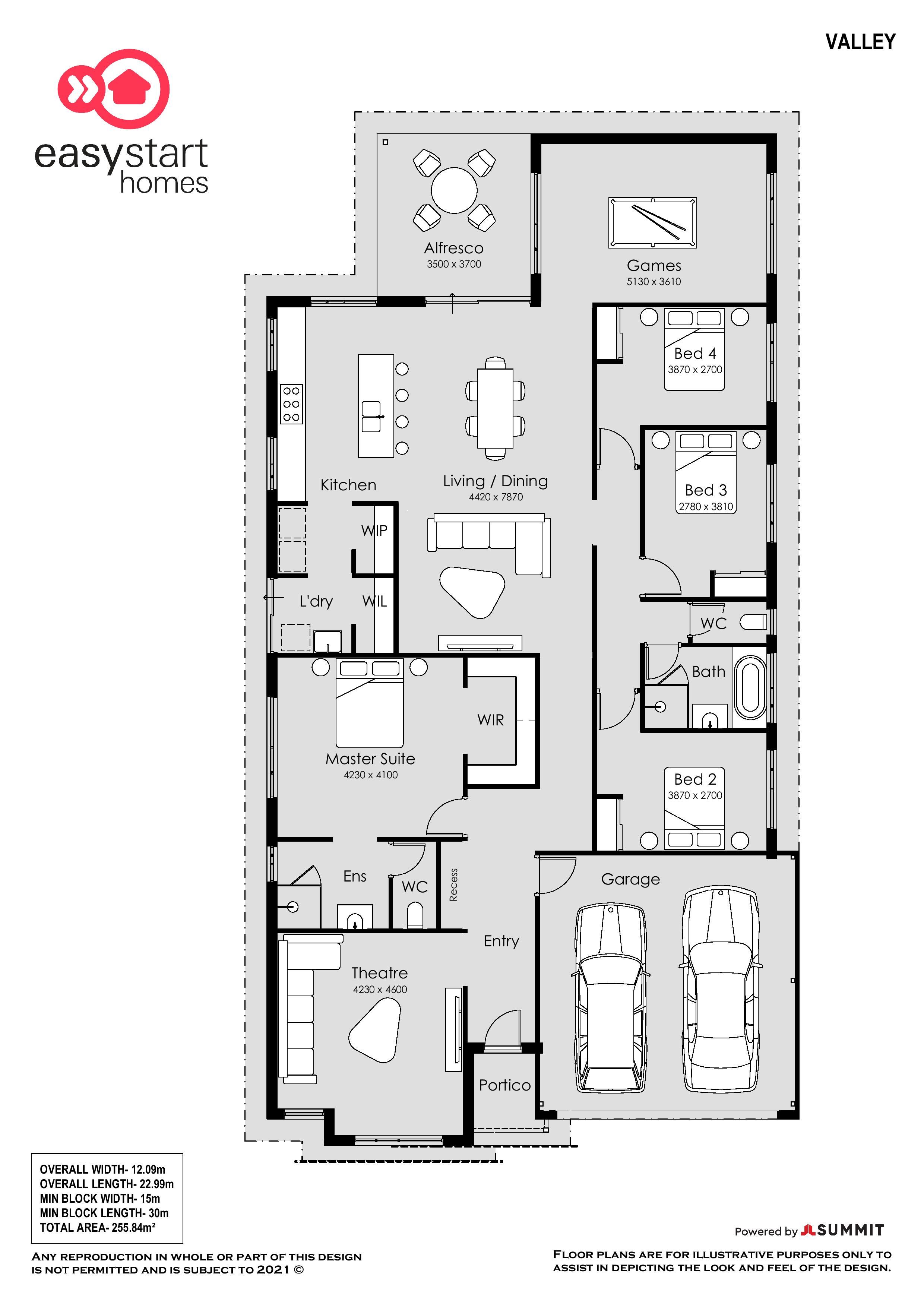 Valley by Easystart Homes, WA - from $374,800 - Floorplans, Facades ...
