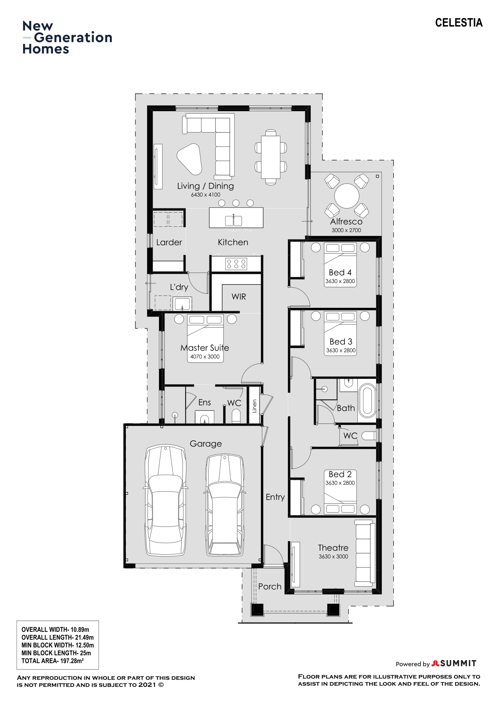 Celestia by New Gen Homes, WA - from $325,700 - Floorplans, Facades ...