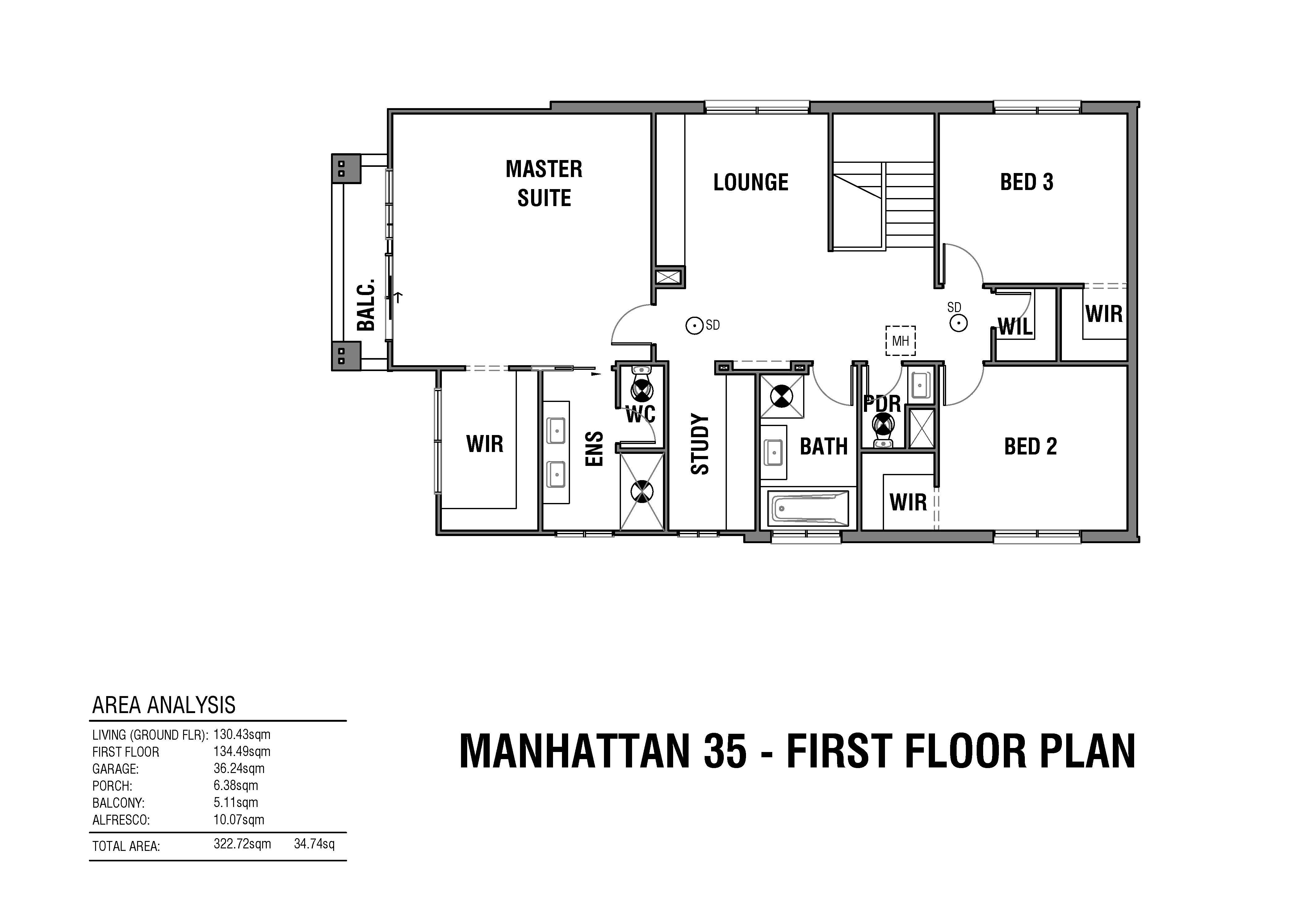 Manhattan 35 by Vive Homes, VIC - from $463,519 - Floorplans, Facades ...