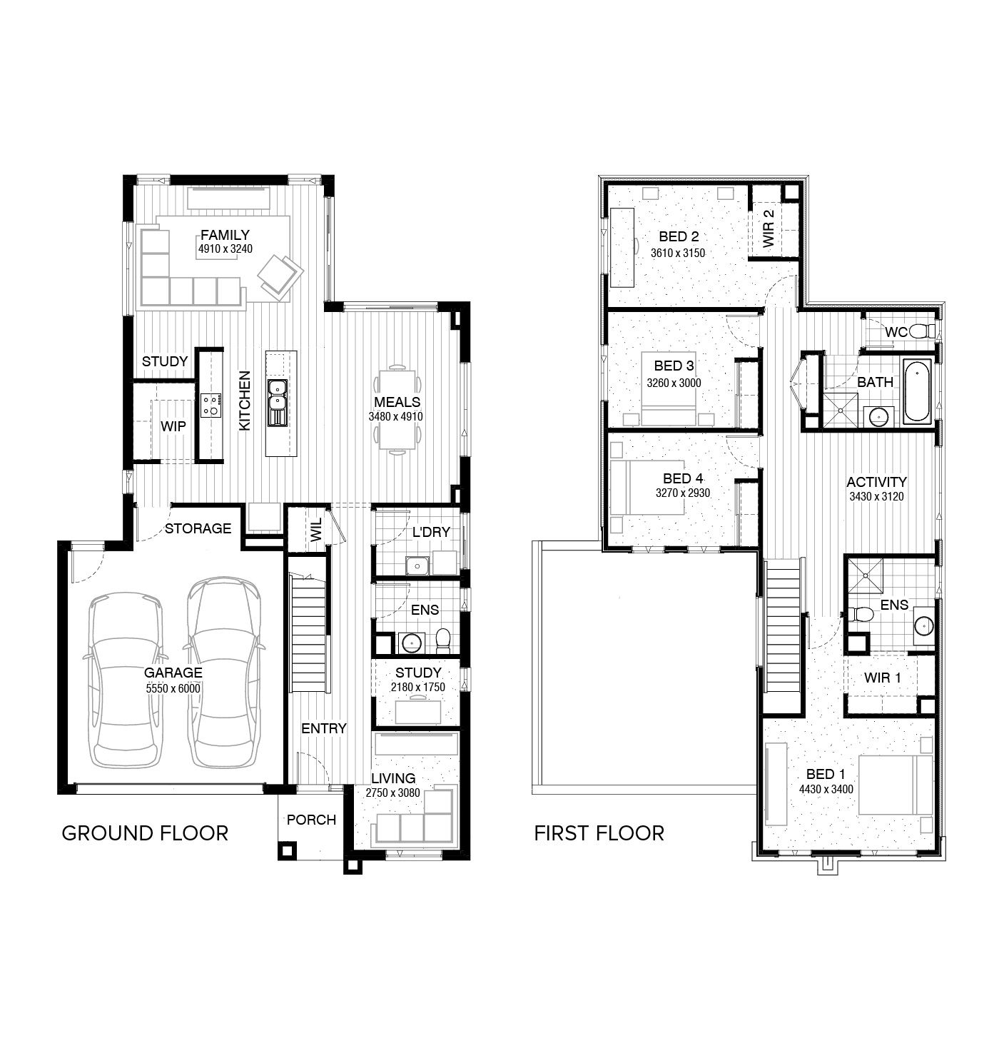 Harcourt 253 House Plans & Designs - Knockdown Rebuild - iBuildNew