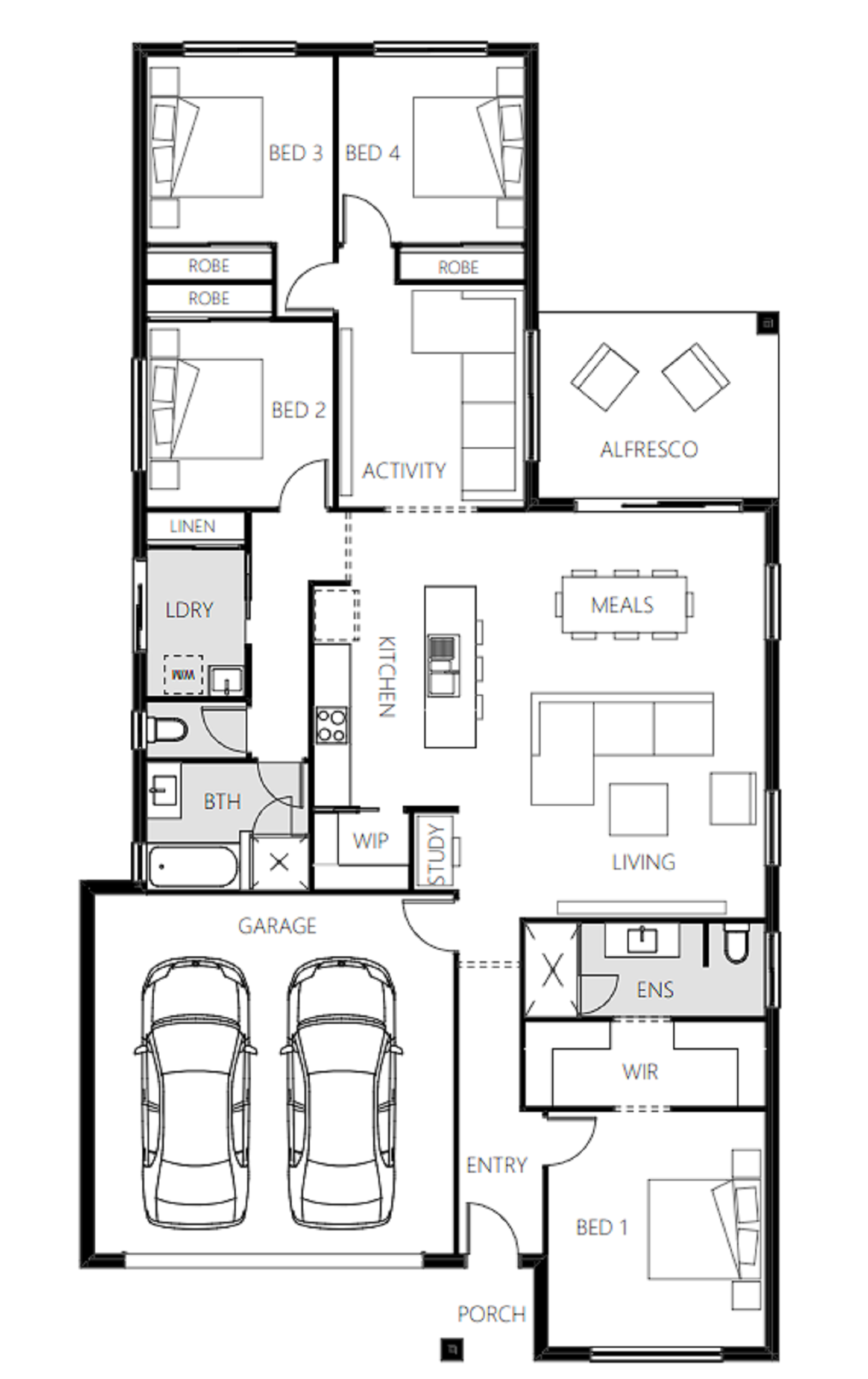 Cove 202 - LUMA by Hallmark Homes, QLD - from $248,990 - Floorplans ...